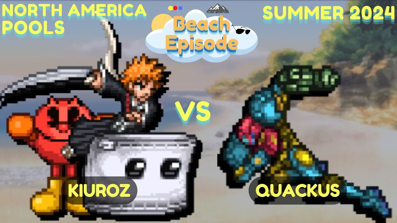 KiuroZ (Multiple) vs. Quackus (Samus) - North America Pools - Beach ...