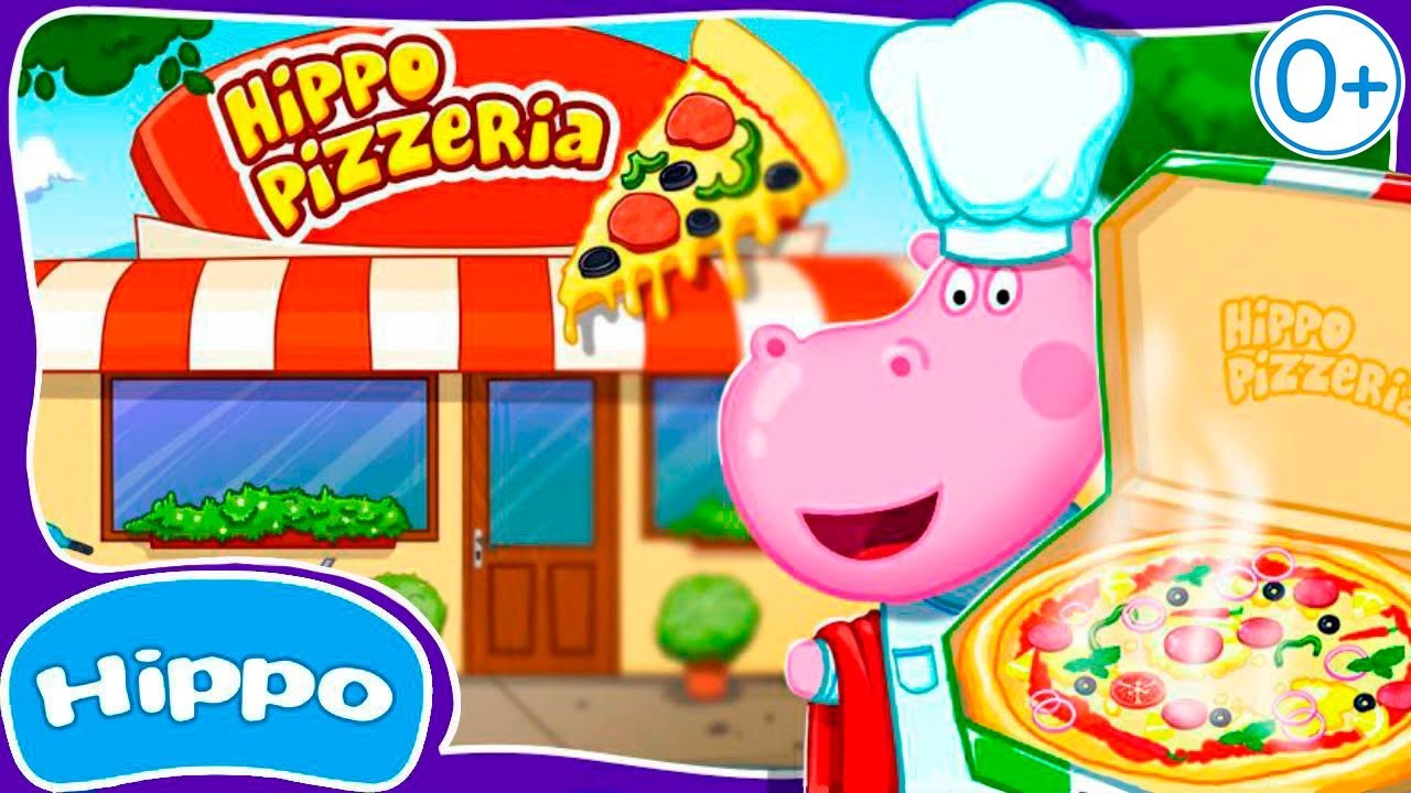 Hippo 🌼 Cooking game 🌼 Hippo Pizzeria 🌼 Promo video - YouTube
