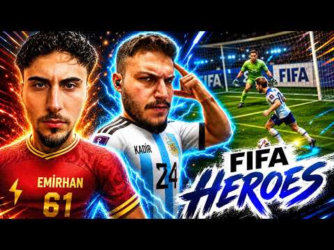 KADİR İLE YENİ ÇIKAN OYUNDA VS ATTIK ! FIFA HEROES @HerseyeKadirdir