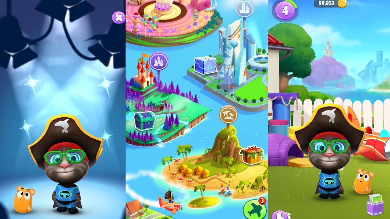 talking Tom game video 📷🤣😂 || talking Tom and friends 😀😅 - YouTube