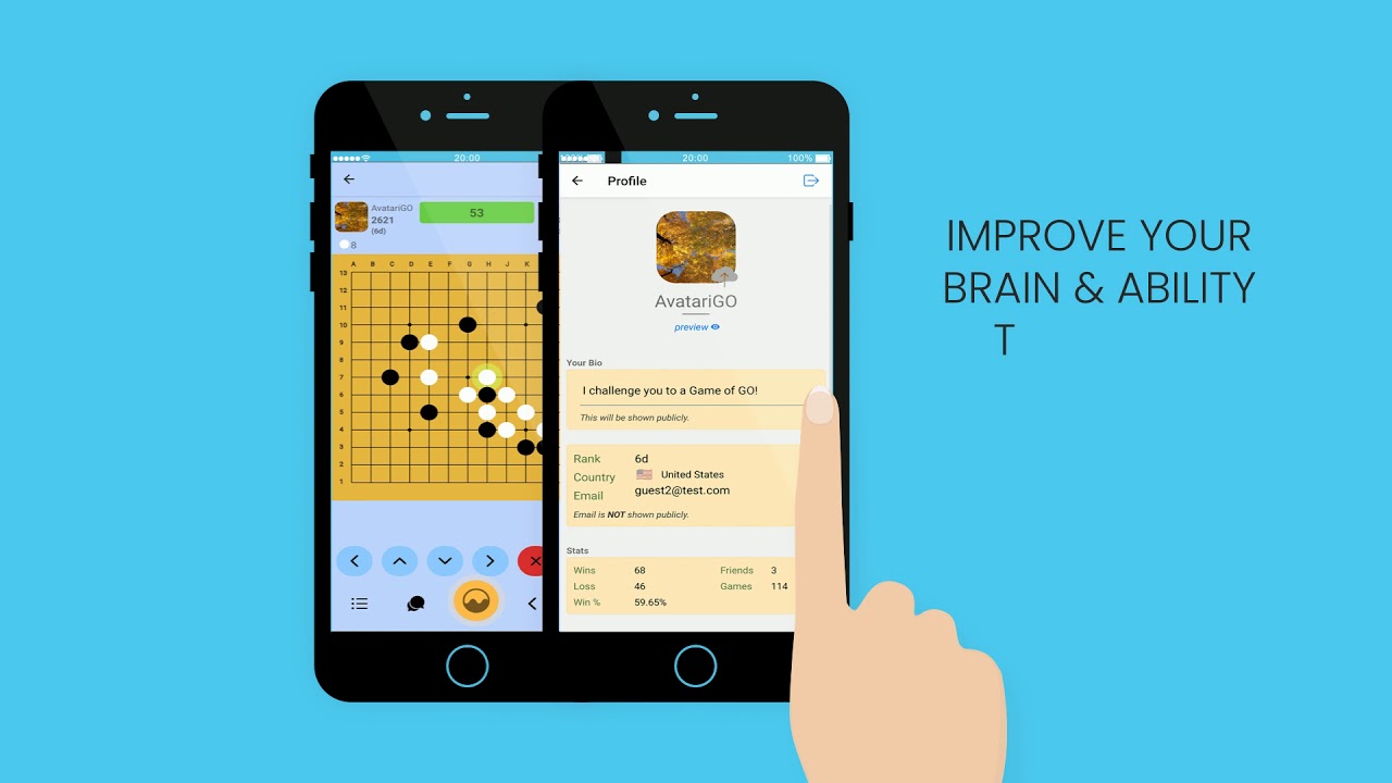 Introducing The Game of GO App to Play with Your Friends! - YouTube