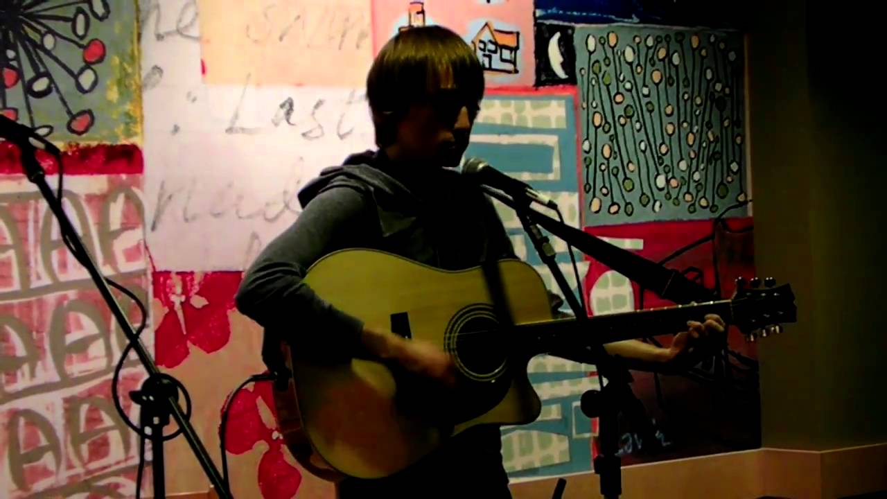Nick Newman's first open mic - YouTube