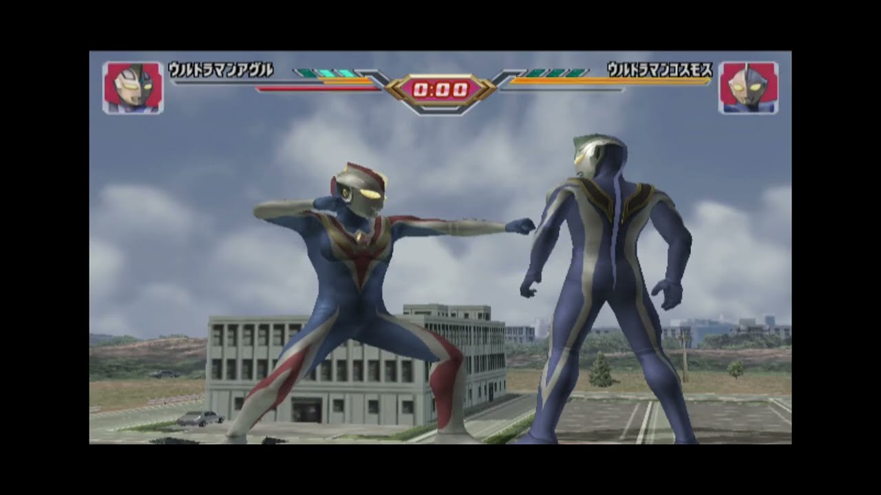 Ultraman fighting evolution3 #ufe3 |Ultraman Agul vs Ultraman Cosmos ...