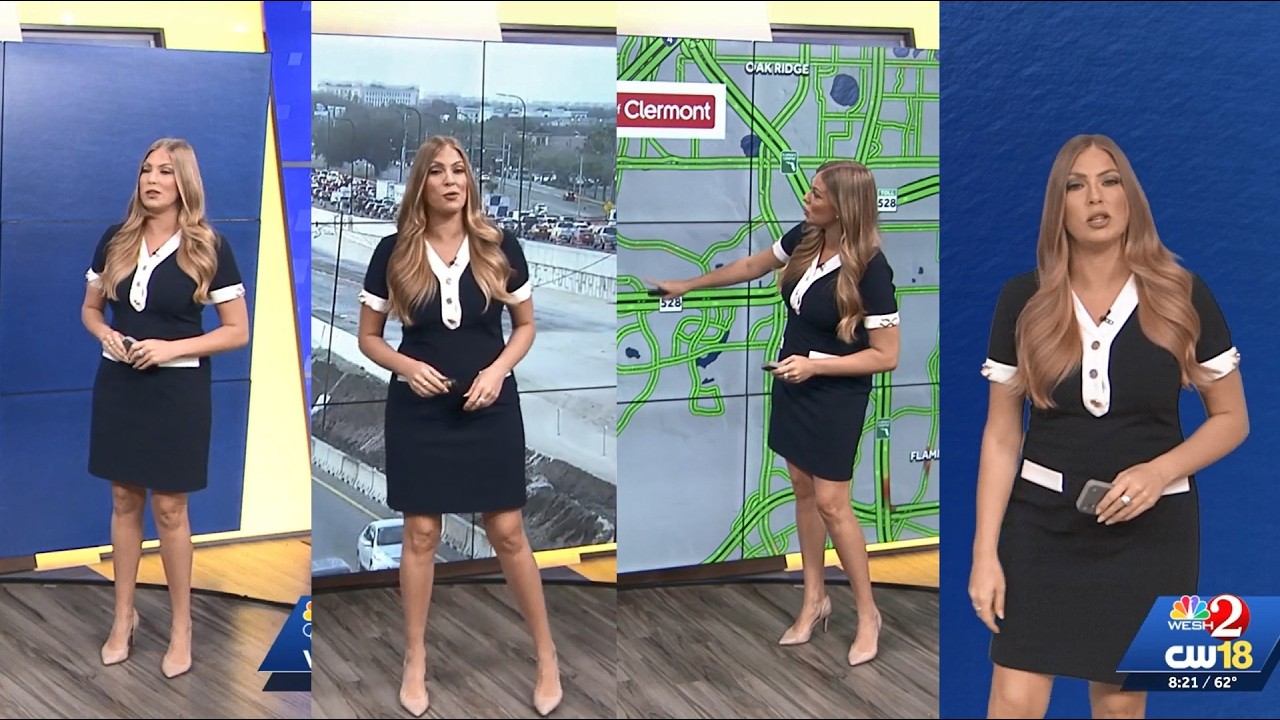 Meaghan Mackey with the morning Traffic report for WESH 2 Orlando for ...