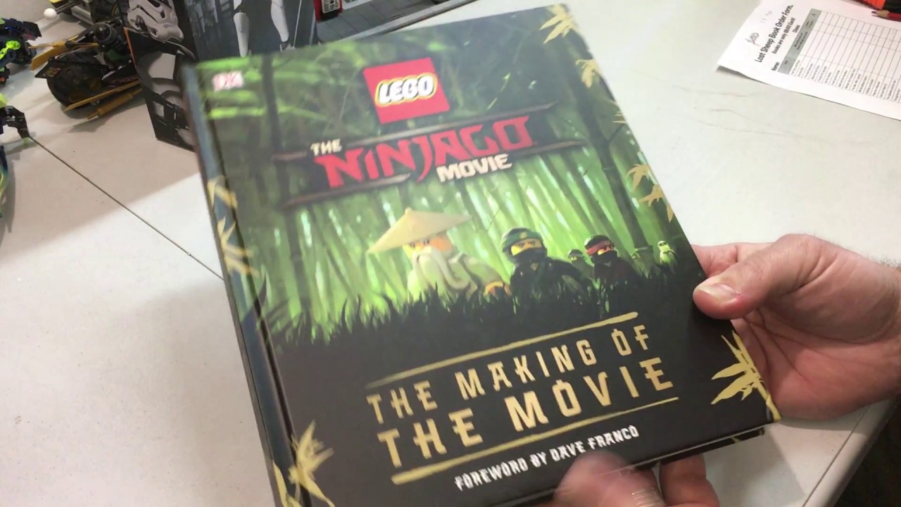 Lego Book Review The Ninjago Movie, The making of. - YouTube