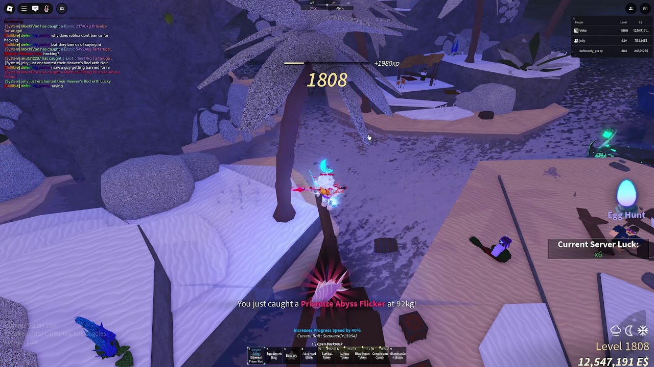 [LIVE] Roblox Fisch New LEGO Update [AFK/Macroing=Block] - YouTube