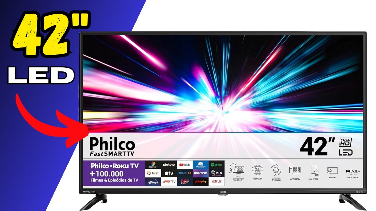 Smart TV Philco 42" Roku PTV42G6FR2CPF: A Melhor TV? Análise Completa ...