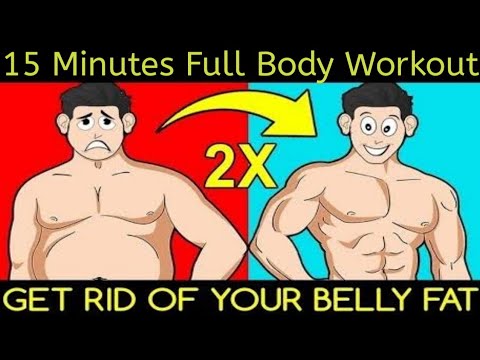 15 MIN FULL BODY HOME WORKOUT (NO EQUIPMENT BODYWEIGHT WORKOUT) - YouTube