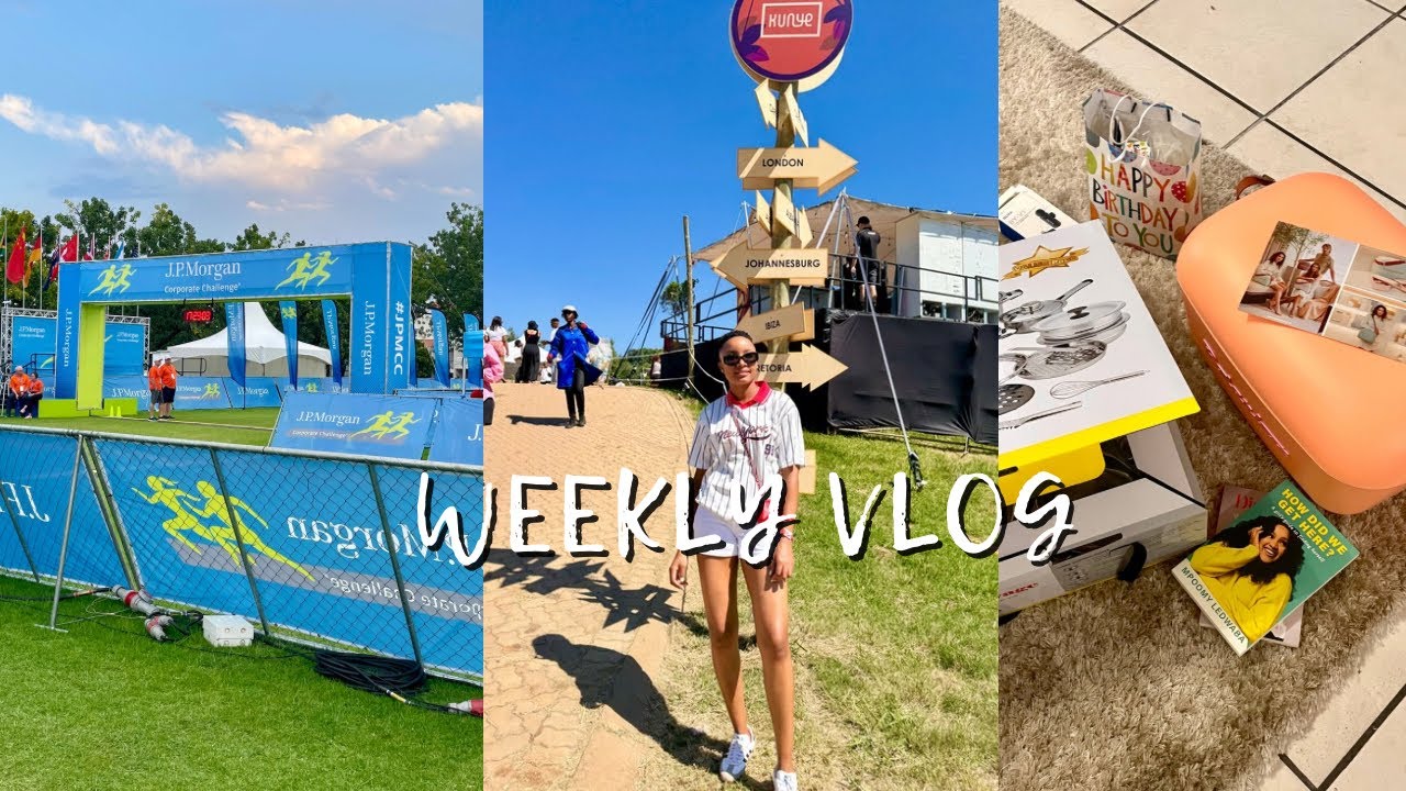 Vlog: Kunye event | Corporate Race | Unboxing | #roadto1k | South ...