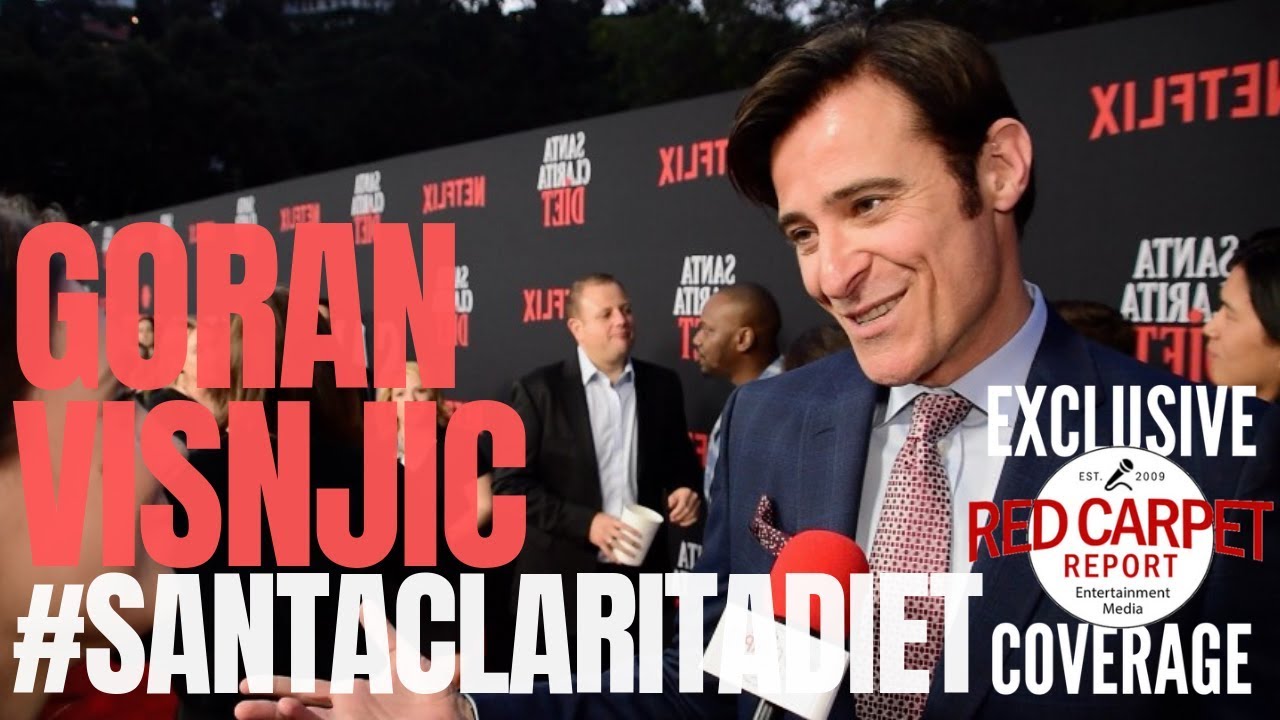 Goran Visnjic interviewed at Netflix's "Santa Clarita Diet" S3 Premiere ...