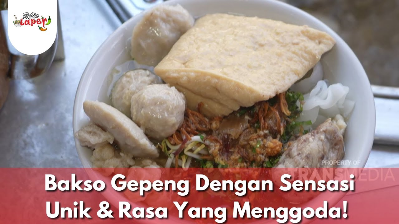 Bakso Gepeng Dengan Sensasi Unik & Rasa Yang Menggoda! - BIKIN LAPER (5 ...