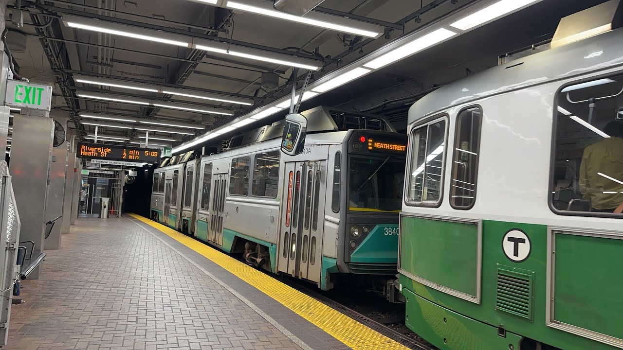 MBTA Green Line E Branch (Ride) - YouTube