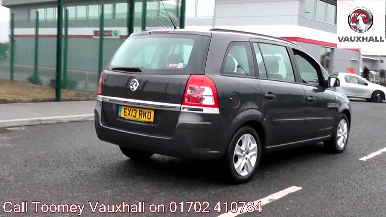 2013 Vauxhall Zafira Exclusiv 1.6l Asteroid Grey EX13RKO for sale at ...