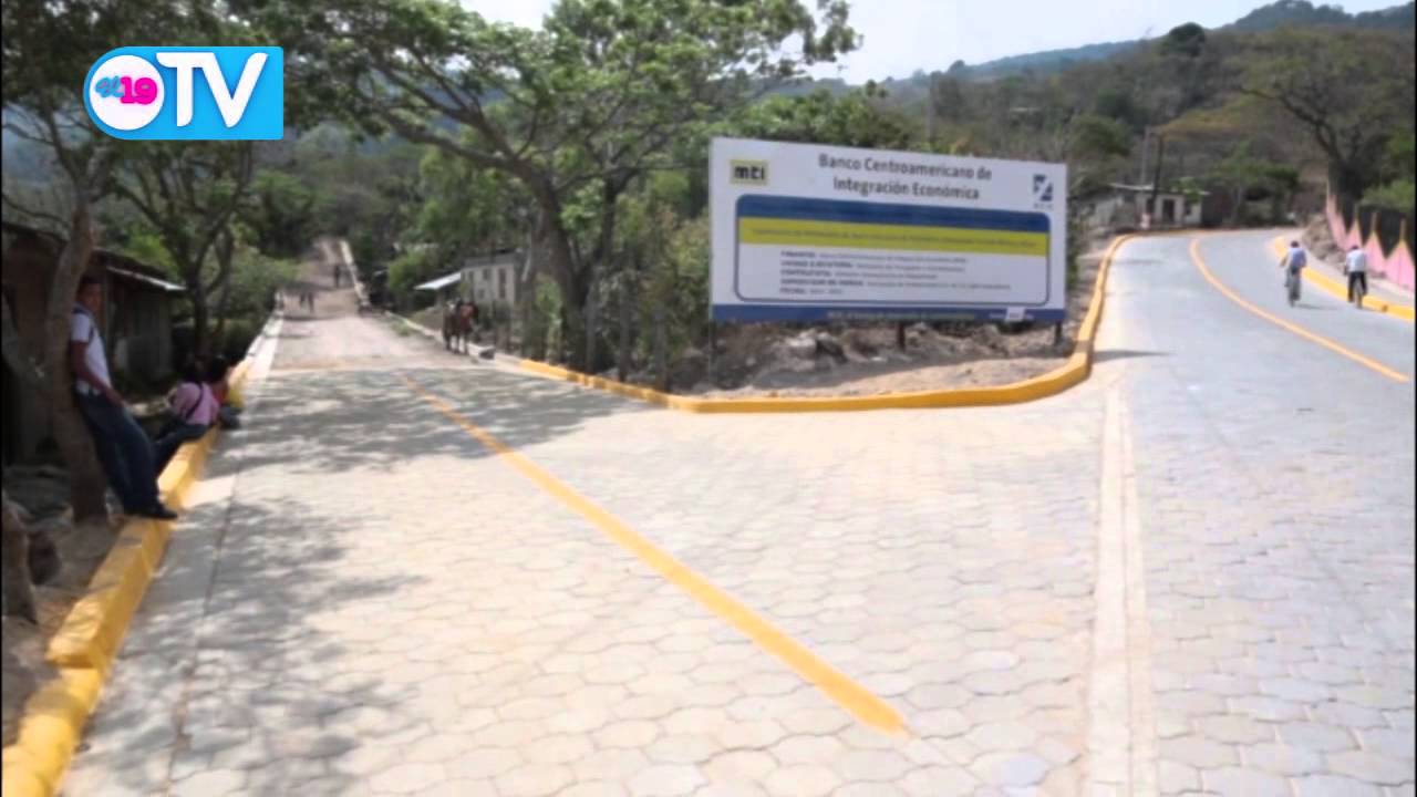 San José de Cusmapa ya tiene su carretera adoquinada - YouTube