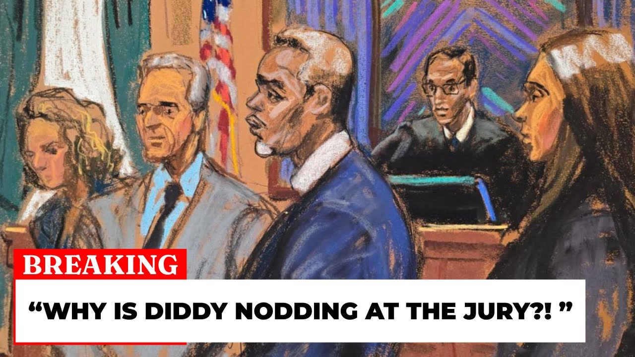 Judge Threatens to REMOVE Diddy From Court Over Nodding - YouTube