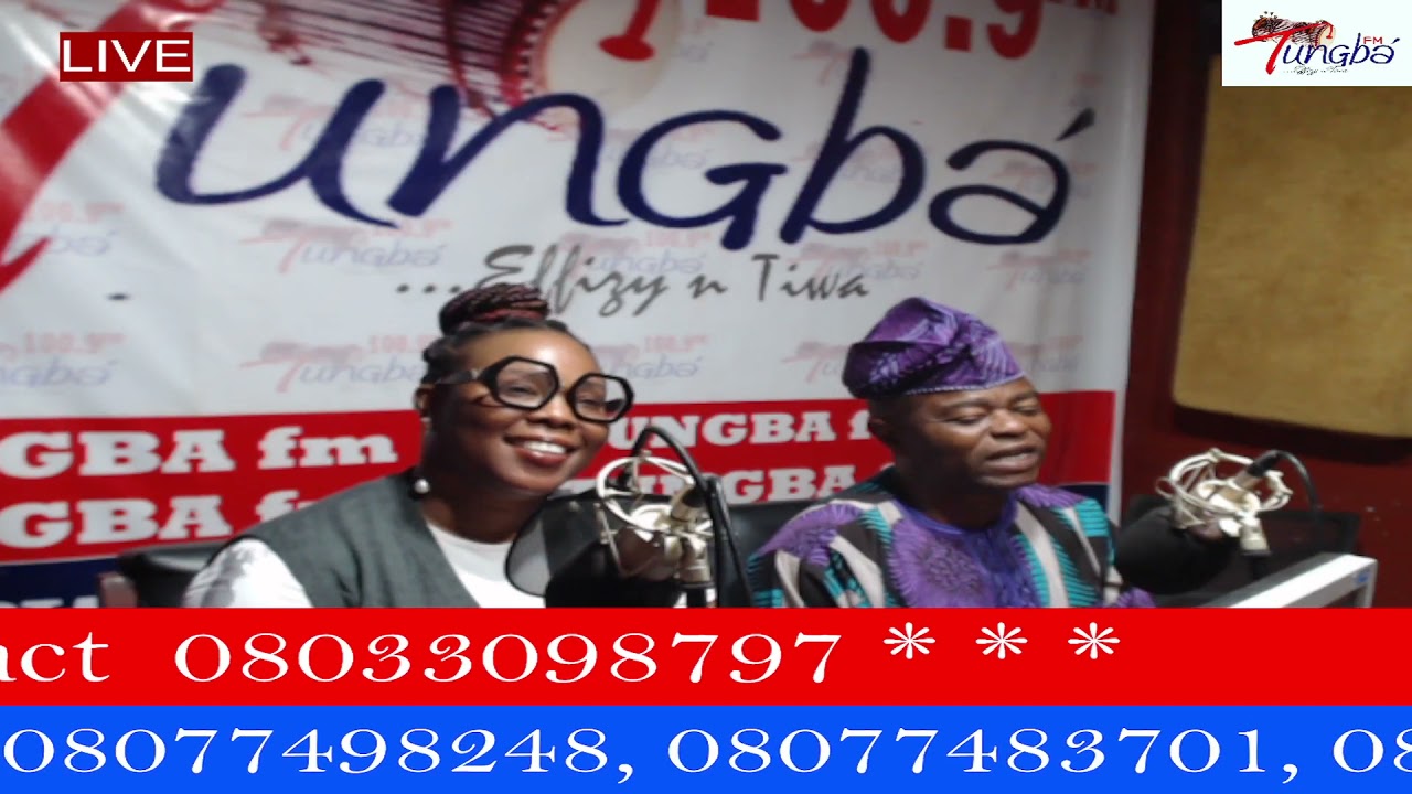 THE GRILL WITH YEMI SHODIMU AND ADUNNI LIVE ON TUNGBA FM - YouTube