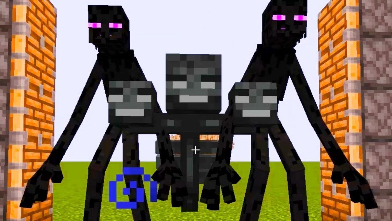 Mutant Enderman +Withet +Mutant Enderman = ??? / minecraft - YouTube