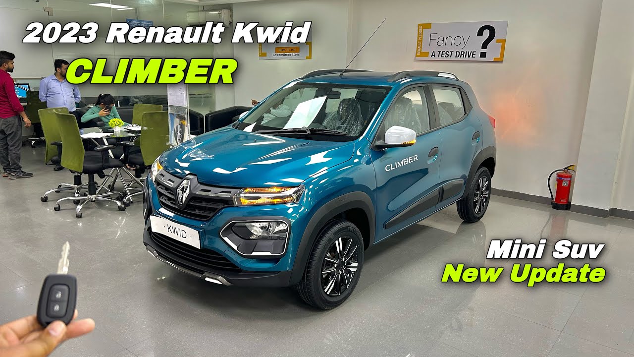 New Renault Kwid Climber 2023 Onroad Price Features ️ Hatchback Under 7 ...