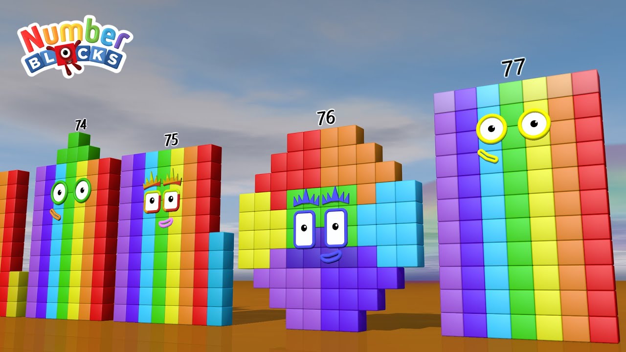 Looking for Numberblocks Counting by 61 Club NEW 85 to 150 MILLION ...