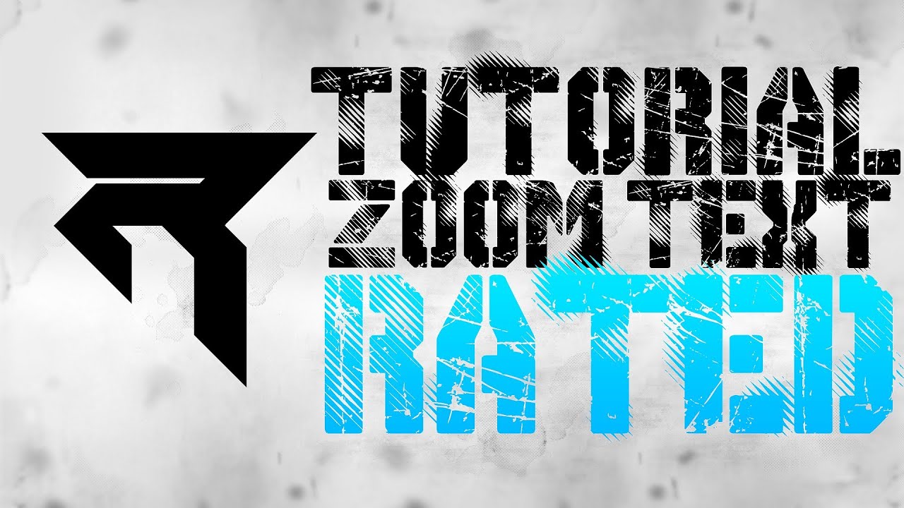 Rated Designs 3D Zoom Text Tutorial - YouTube