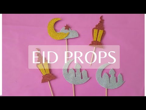 How to make Eid props | easy props for Eid | DIY Eid craft| #viral # ...
