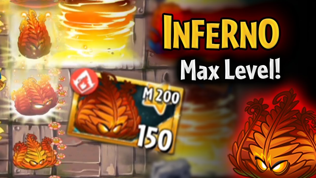 PvZ2 - Inferno Max Level - Official Gameplay - Update 8.9.1 - YouTube