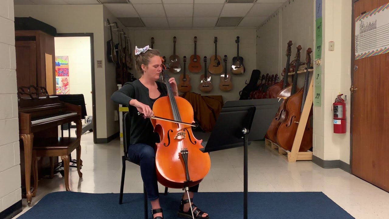 Country Dance on cello - YouTube