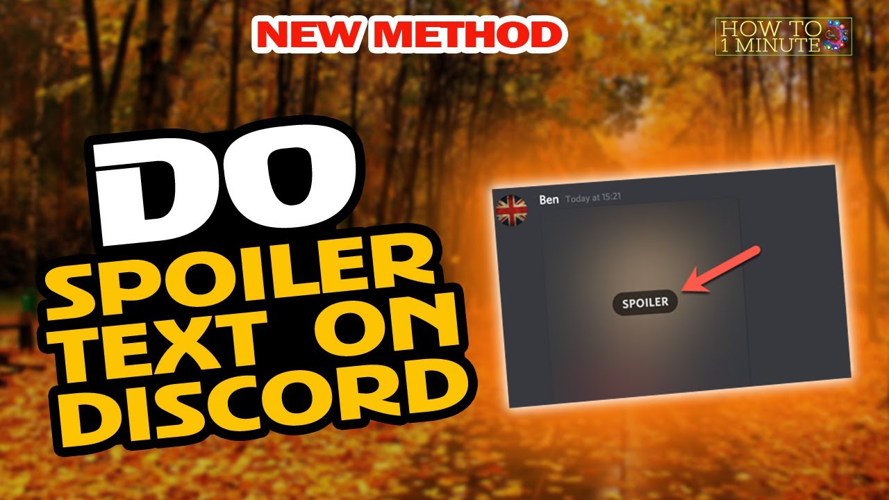 How to Do Spoiler Text on Discord 2025 - YouTube
