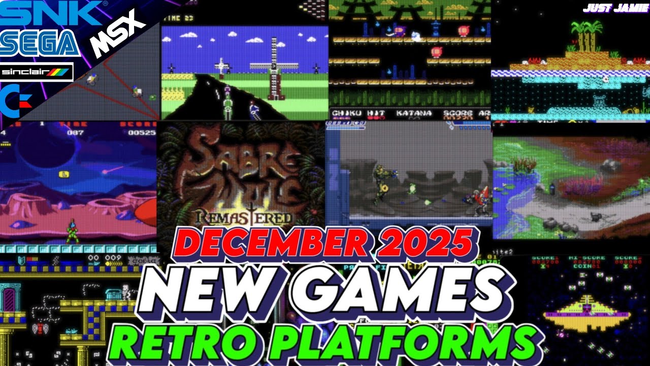 Brand New Retro Platform Games December 2025 (Time Stamps) # ...