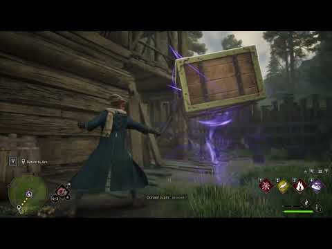 Solving Merlin's Trials #5 at the Goblin Camp, Hogwarts Legacy