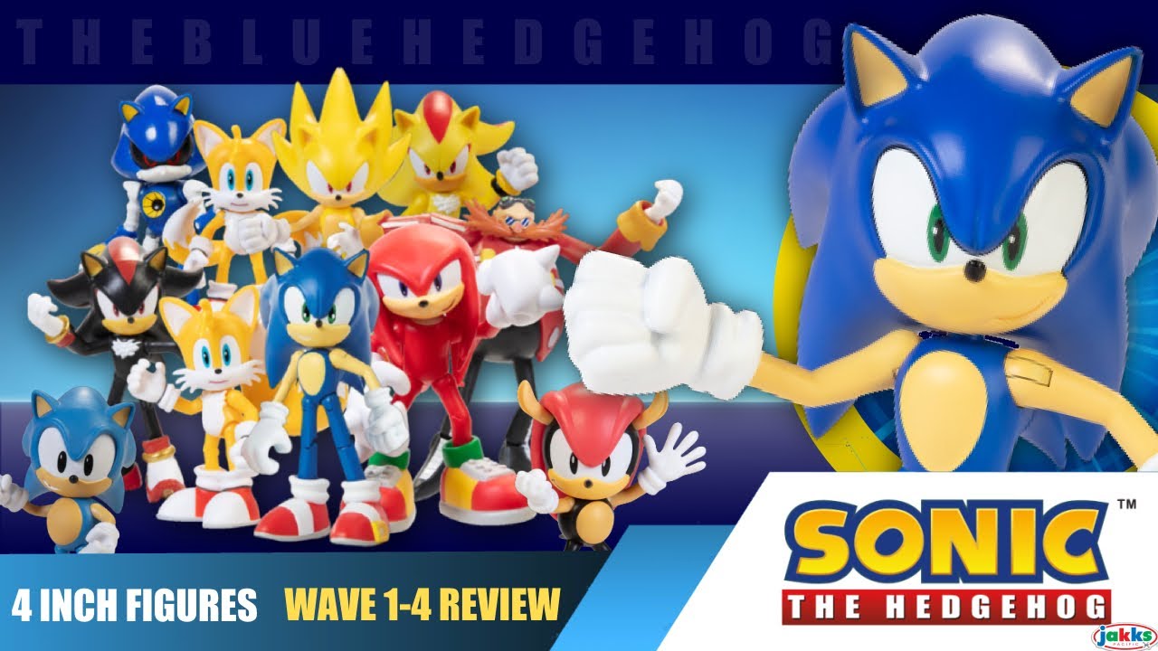 Figure Review: Jakks Pacific Sonic the Hedgehog 4 inch Articulated ...