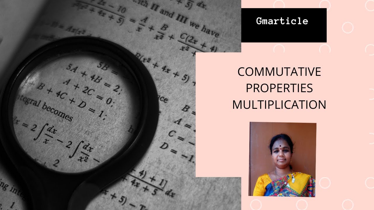 Commutative Laws on Multiplication part 1 - YouTube