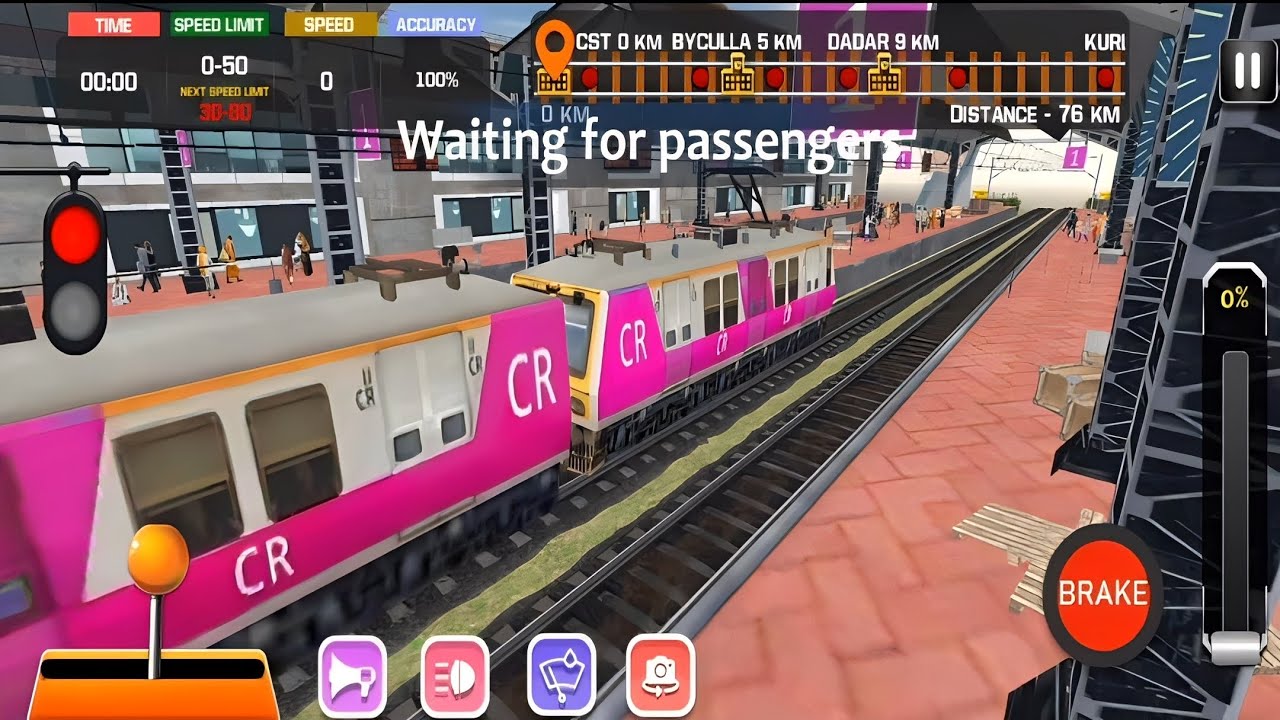 INDIAN LOCAL TRAIN SIMULATOR NEW UPDATE 2023 ANDROID GAMEPLAY # ...