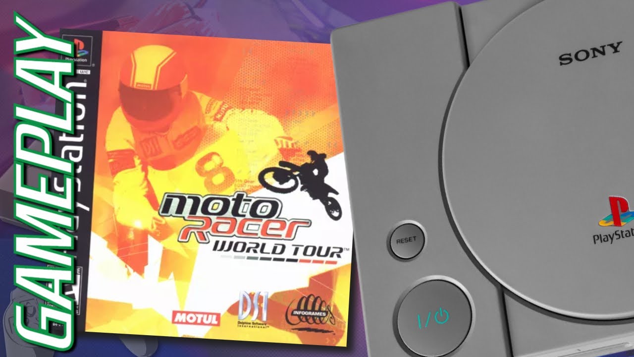 Moto Racer World Tour PS1 Gameplay - YouTube
