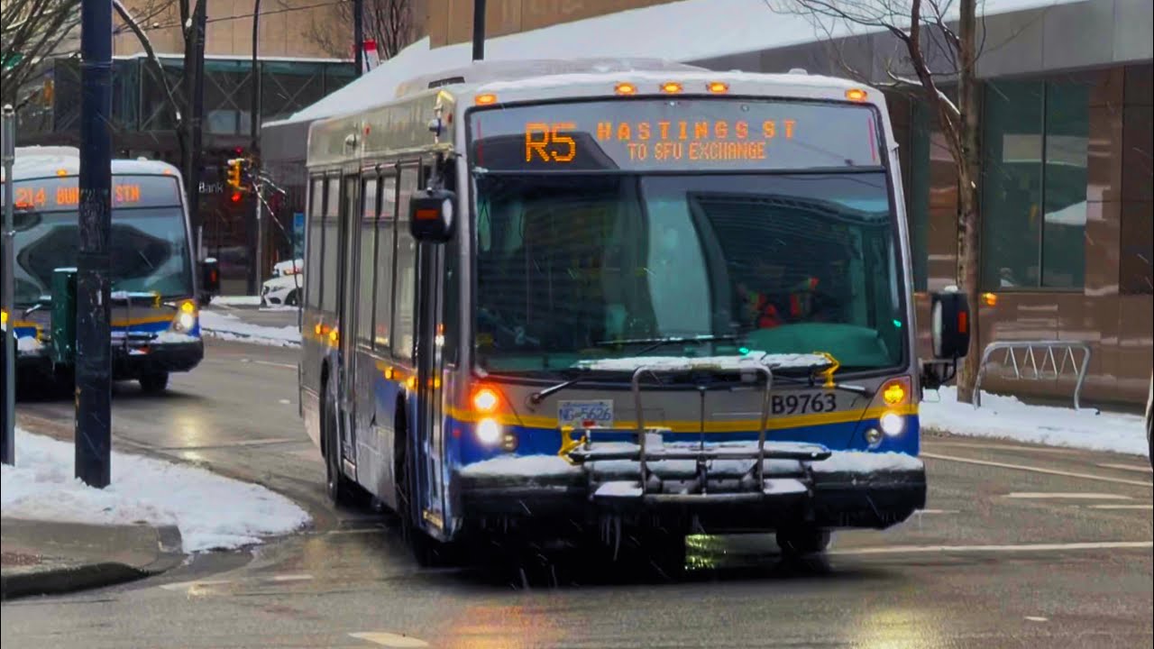 **Rare** Translink CMBC - [Bus Ride] 2008 Nova Bus LFS | B9763 - YouTube