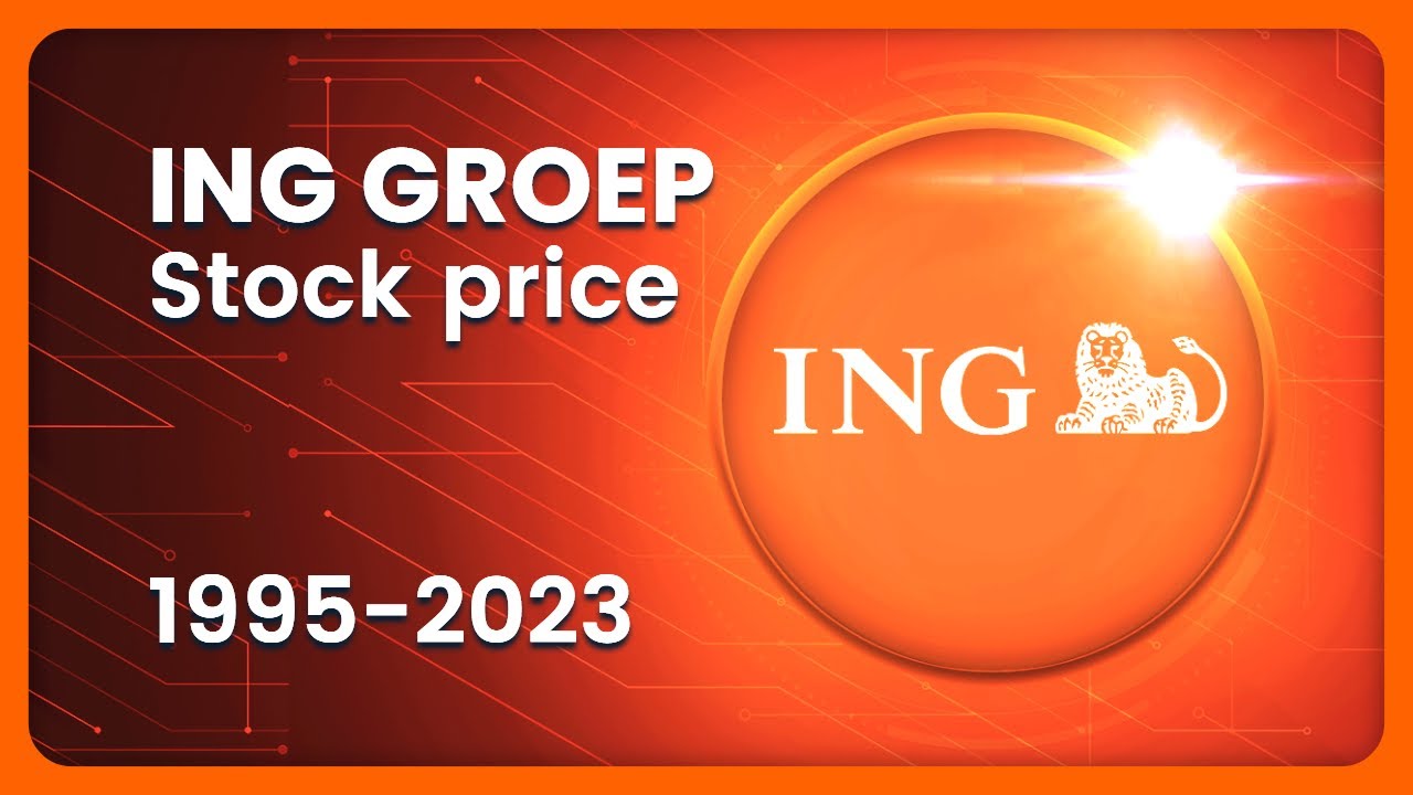 ING (INGA.AS) Stock Price Evolution (EUR) 1995-2023 #finance #stocks # ...