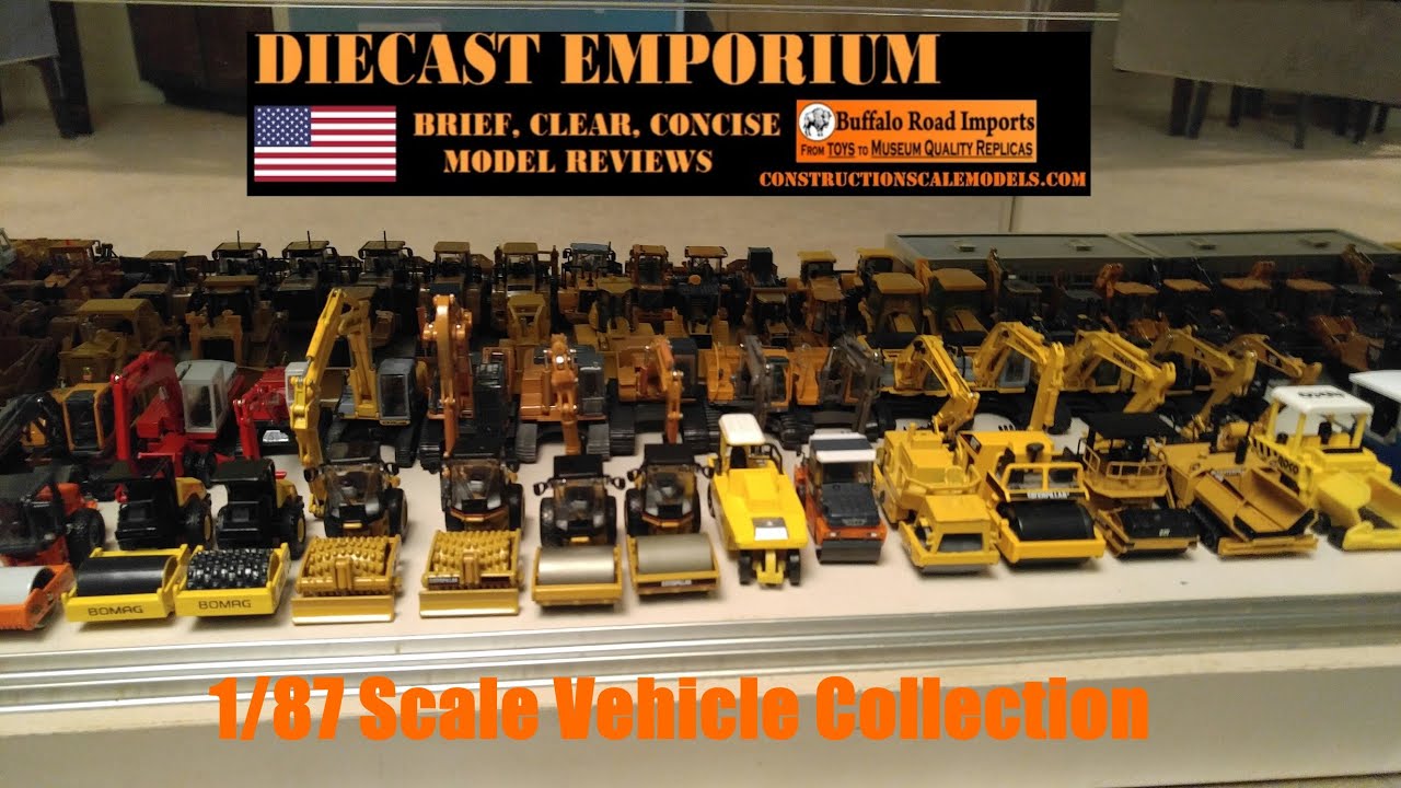 1/87 (HO) Scale Models Collection Update -- June 2016 - YouTube