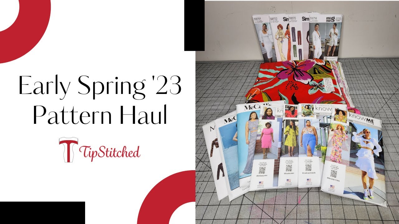 Early Spring Pattern Haul - TipStitched - YouTube