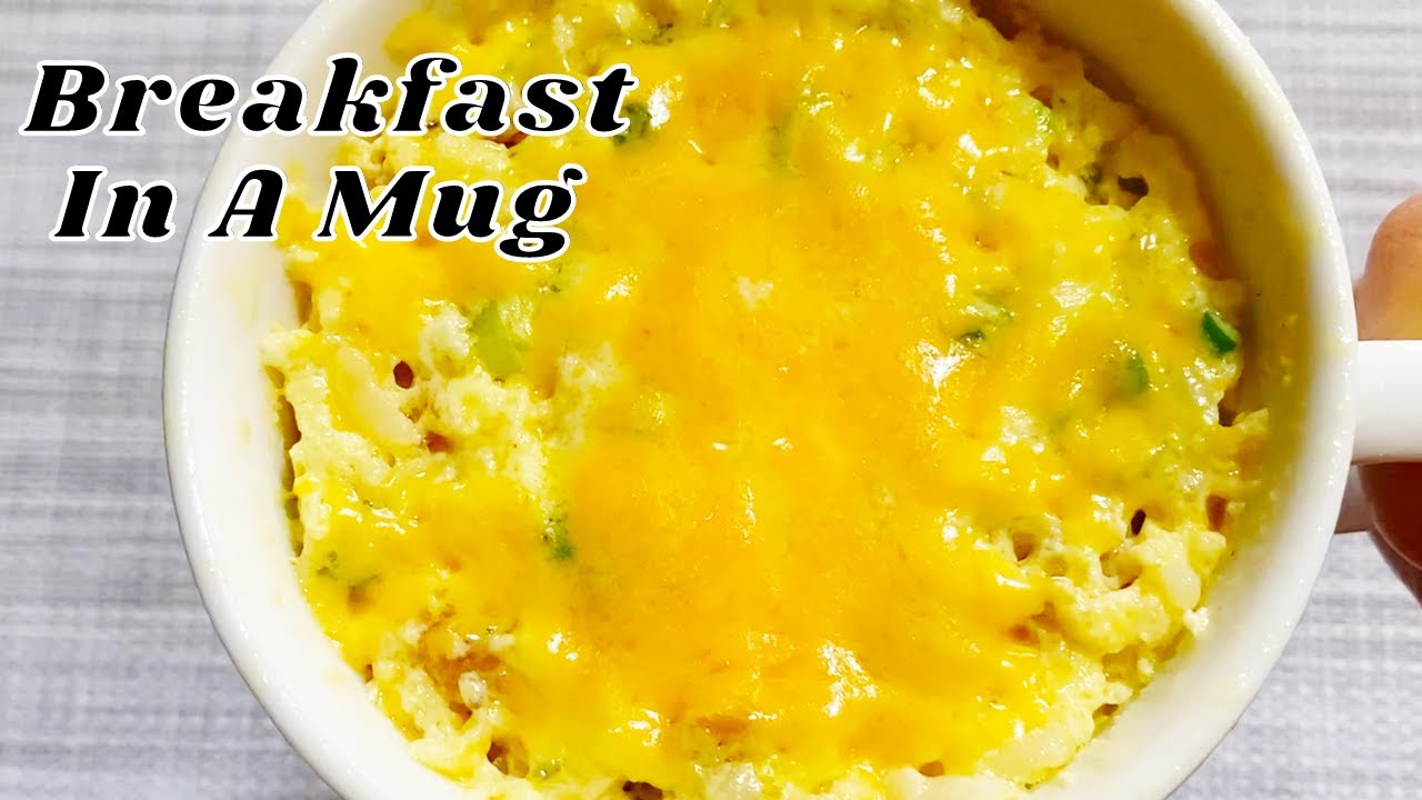Breakfast In A Mug (with egg recipe) - YouTube