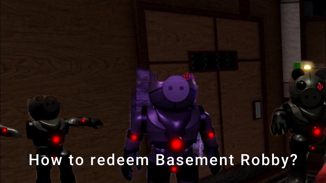 (Roblox Piggy: Branched Realities) How to redeem Basement Robby!? - YouTube