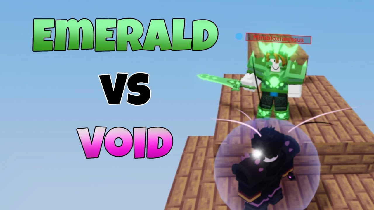 Emerald vs Void |Roblox Bedwars - YouTube