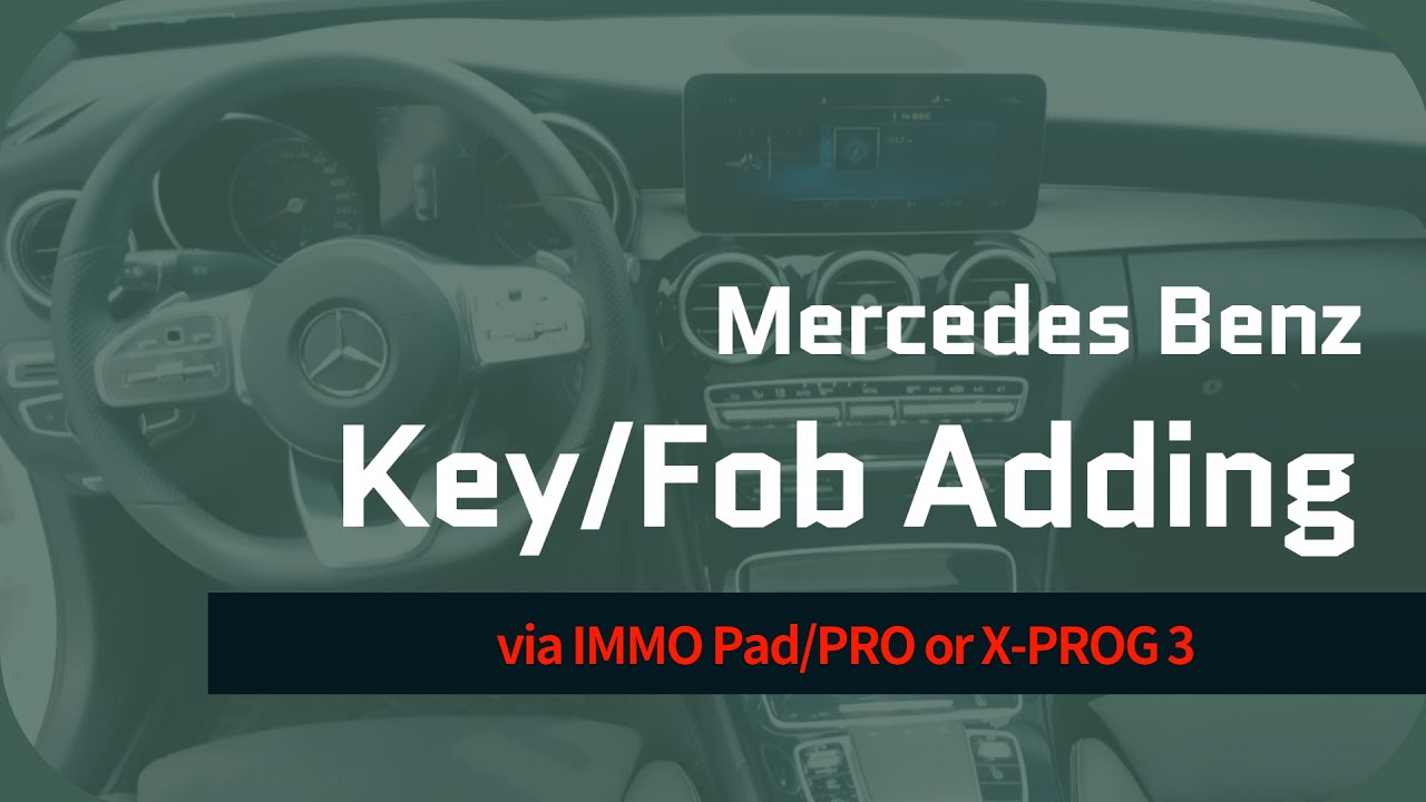 Mercedes Benz 2004-2014 IR Key Remote Fob Add Programming by Launch ...
