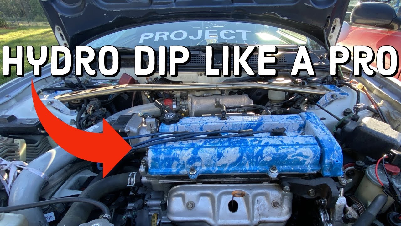 Hydro dipping Valve Cover and Strut Bar Supports Must See For Yourself ...