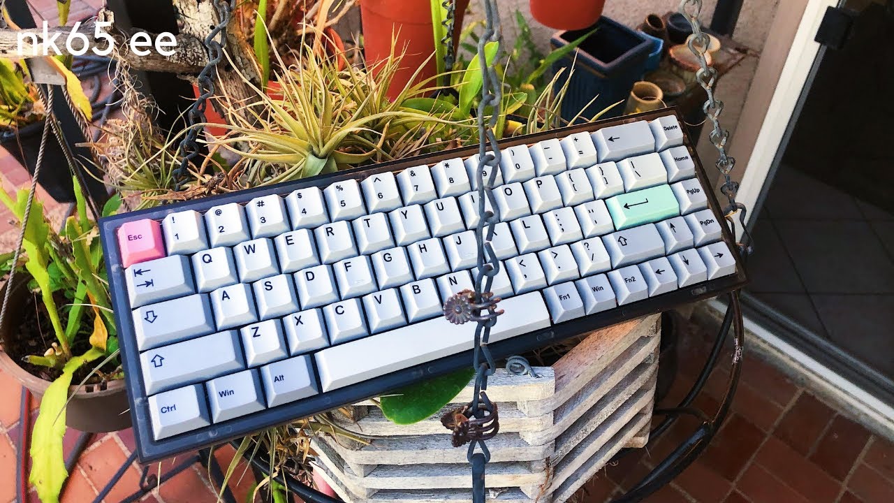 NK 65 EE Keyboard Typing Sound Test - YouTube