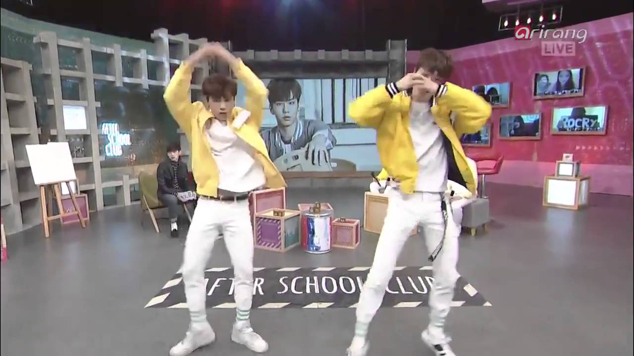 ASTRO Moon Bin & Rocky dance After School Club - YouTube