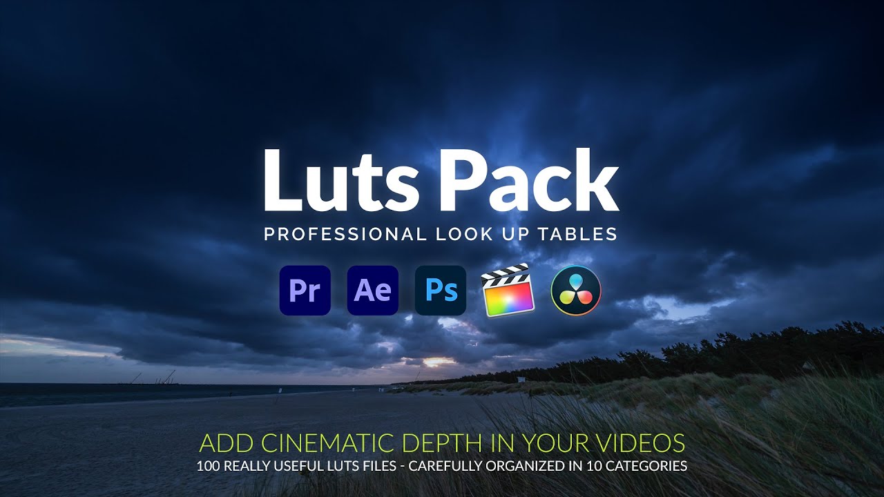 Luts Pack AfterEffects Tutorial - YouTube