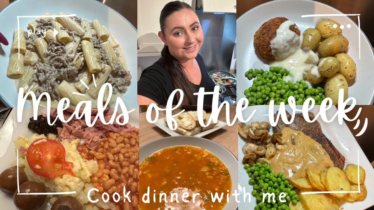 MEALS OF THE WEEK - Simple Family Meals UK - YouTube