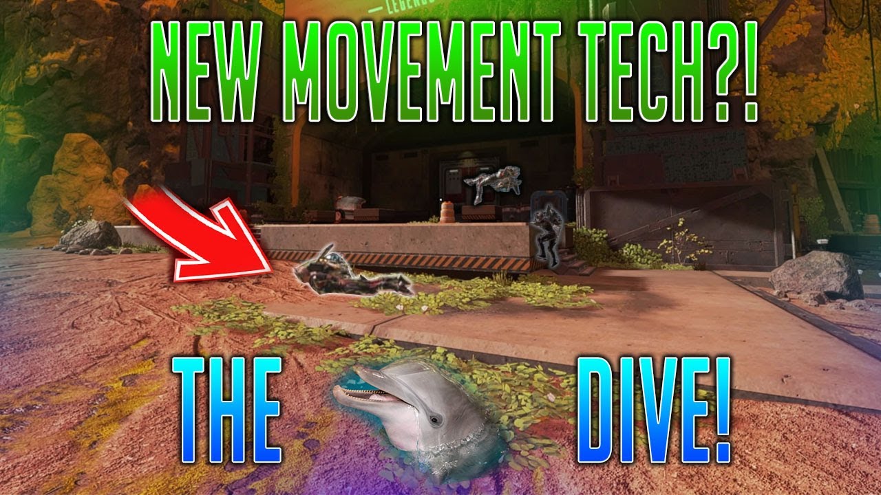 *NEW* BROKEN Movement-Tech IN APEX!! The Dolphin Dive! - YouTube
