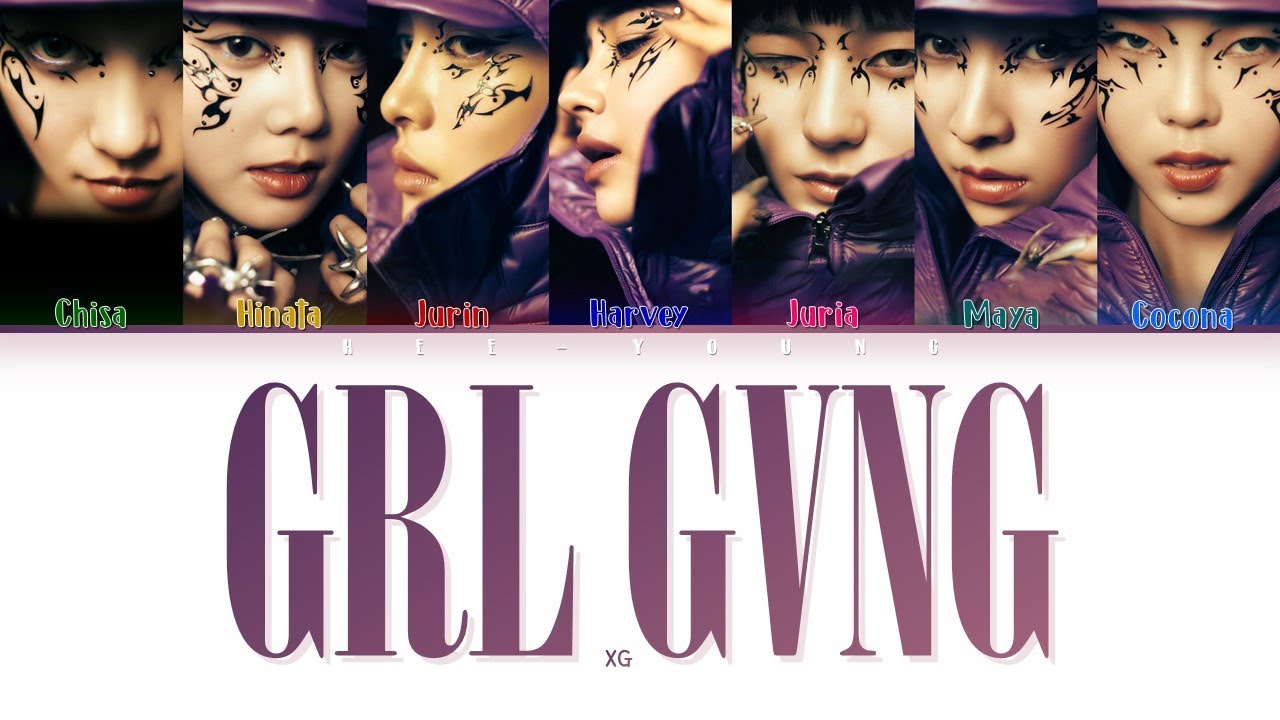 XG "GRL GVNG" (Lyrics (Color Coded Lyrics) - YouTube