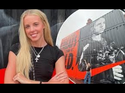 Olympic legend Keely Hodgkinson honoured with giant mural in Manchester ...